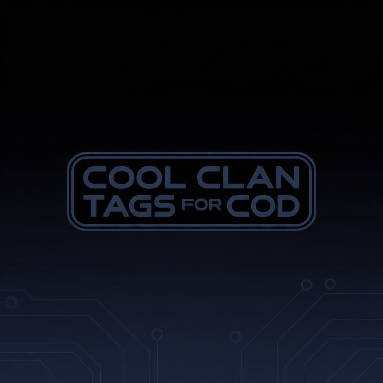 Cool Clan Tags For COD: Stand Out in the Battlefield - ZA Comebacks