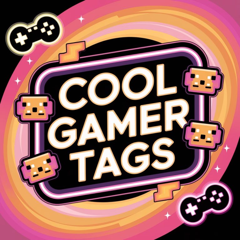 Cool Gamer Tags: 150+ Unique Names for Every Gaming Style