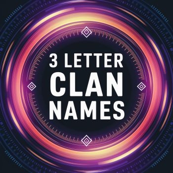 3 Letter Clan Names: Creativity, Impact, and Uniqueness - ZA Comebacks