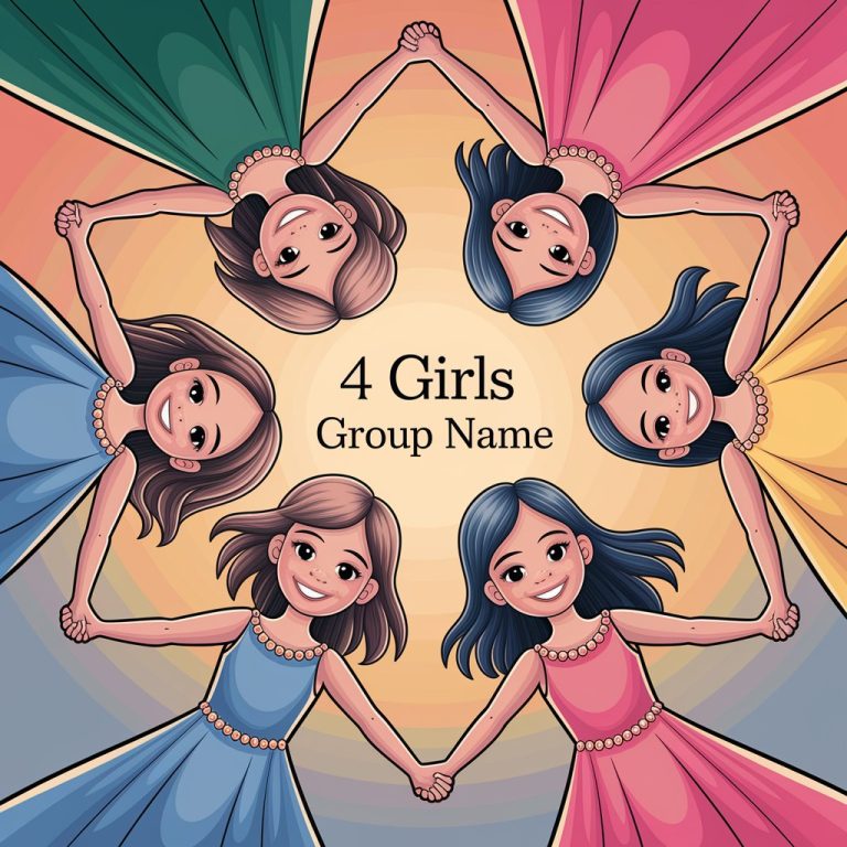 4 Girls Group Name Ideas: Creative and Unique Suggestions - ZA Comebacks