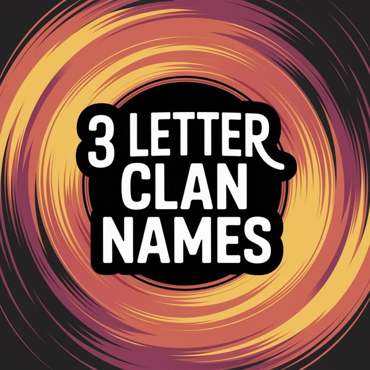 3 Letter Clan Names: Creativity, Impact, and Uniqueness - ZA Comebacks