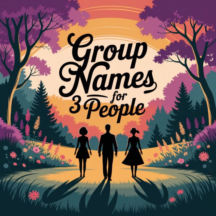 Group Names for 3 People: Crafting the Perfect Identity for Your Trio ...