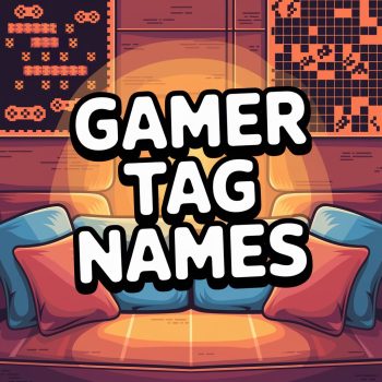 Top Gamer Tag Names Ideas for Streamers, Gamers & Creators