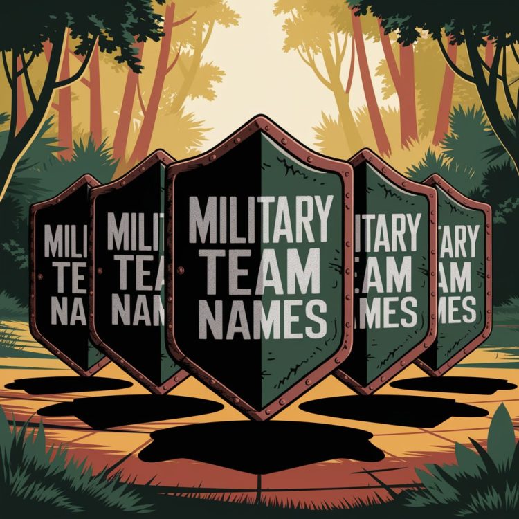 100+ Military Team Names That Command Respect and Power