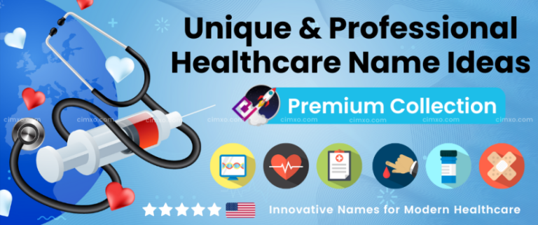 Best 10 Cool Medical Names for Clinics, Brands, and Projects