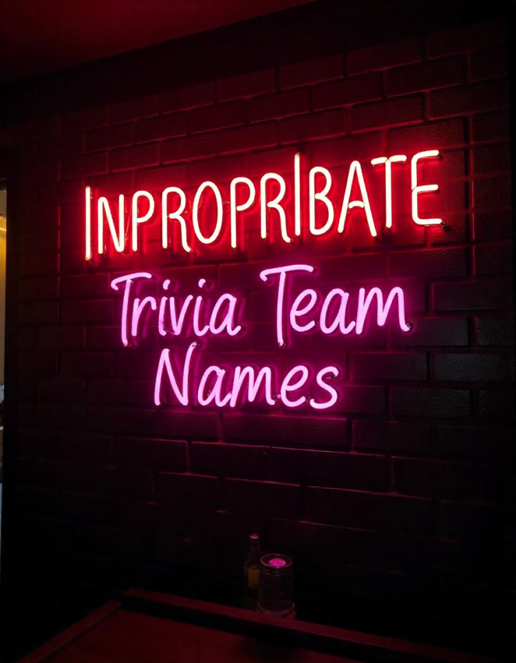 Inappropriate Trivia Team Names – 50+ Dirty & Funny Picks
