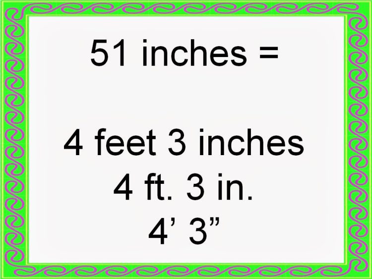 How to Convert 51 Inches in Feet Quickly – Easy Step-by-Step
