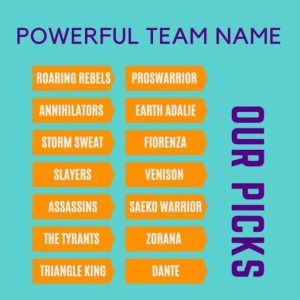 Best Powerful Team Names for Every Group or Event in 2025