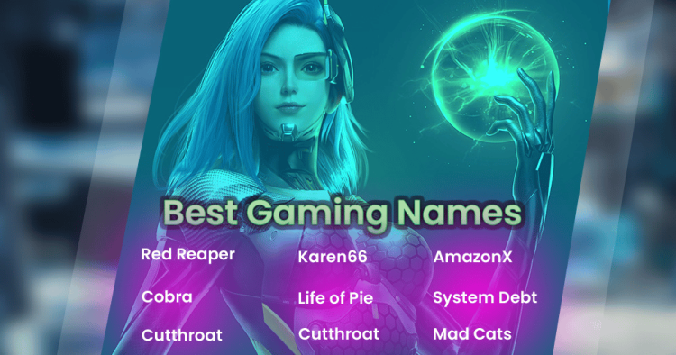 100+ Male Cool Gamer Names That Sound Epic & Unique