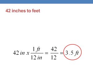 How to Convert 42 Inches to Feet – Quick & Easy Formula